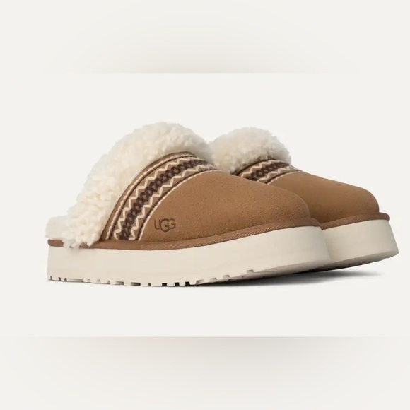 UGG | Shoes | Ugg Disquette Atherson Slippers Slides Shoes Chestnut New In Box Nib Women | Poshmark